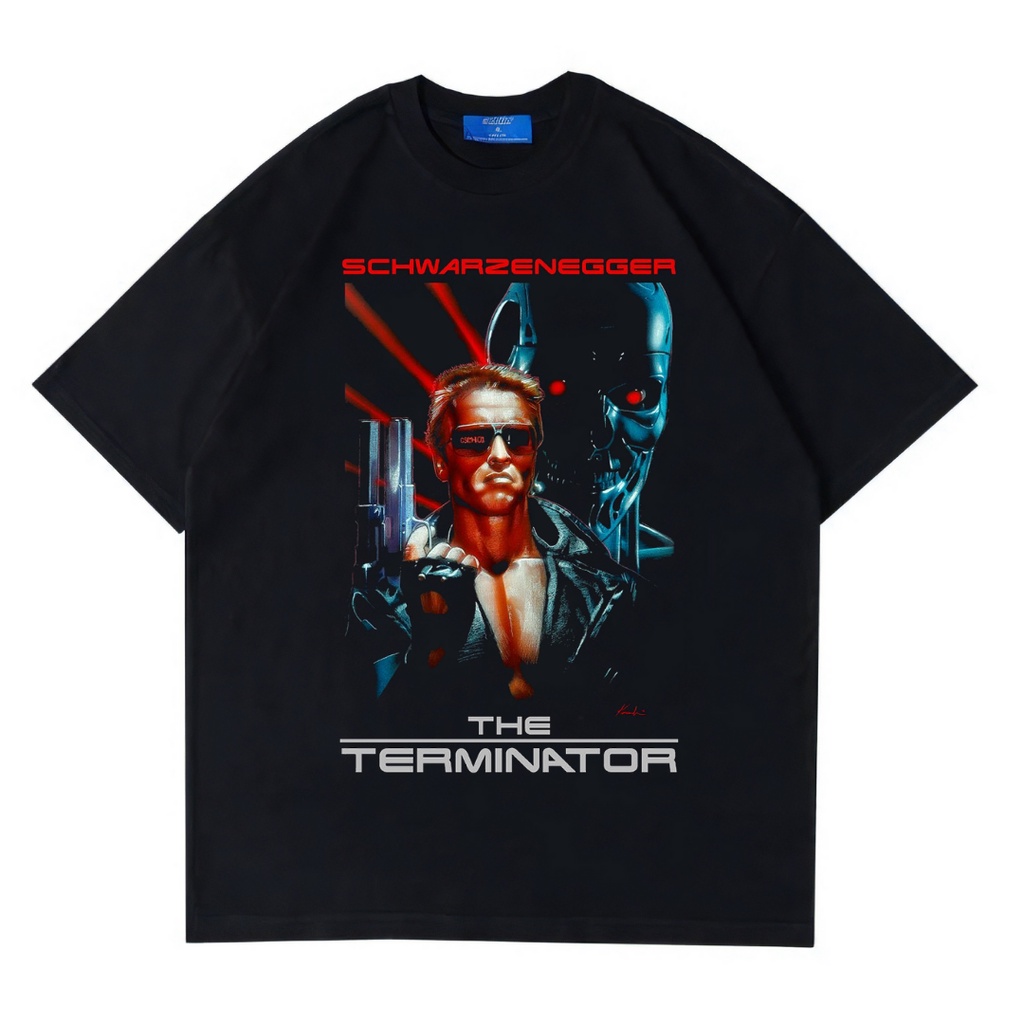 Psycho Crucify "The Terminator" Oversized T-Shirt | The Terminator T ...