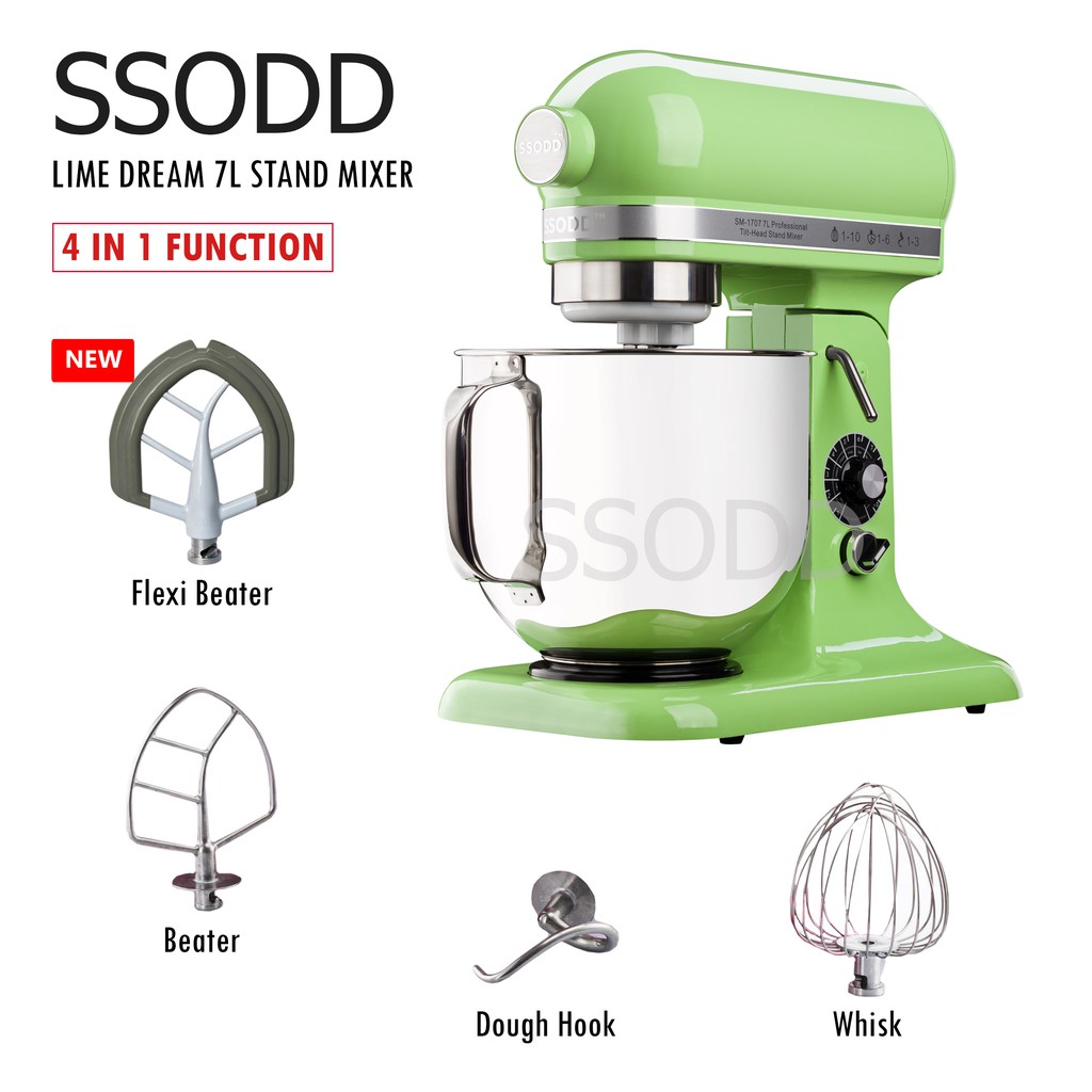 SSODD 5.Lime Dream 7L Professional Tilt-Head Stand Mixer | Shopee Malaysia