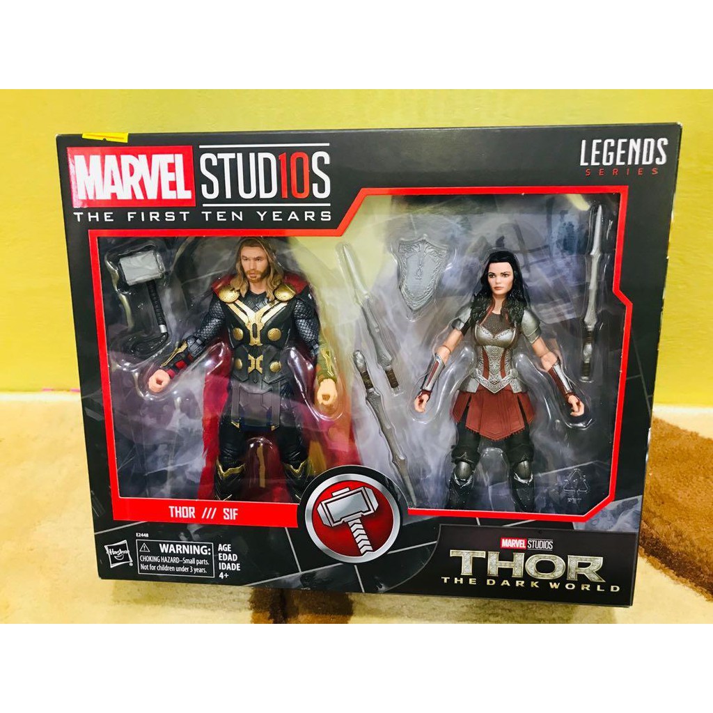 🌟New MARVEL Studios : THOR & SIF 10th Anniversary Figure🌟 | Shopee Malaysia