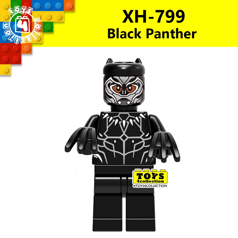 XINH 799 Wakanda Black Panther Minifigures Block Compatible Blocks ...