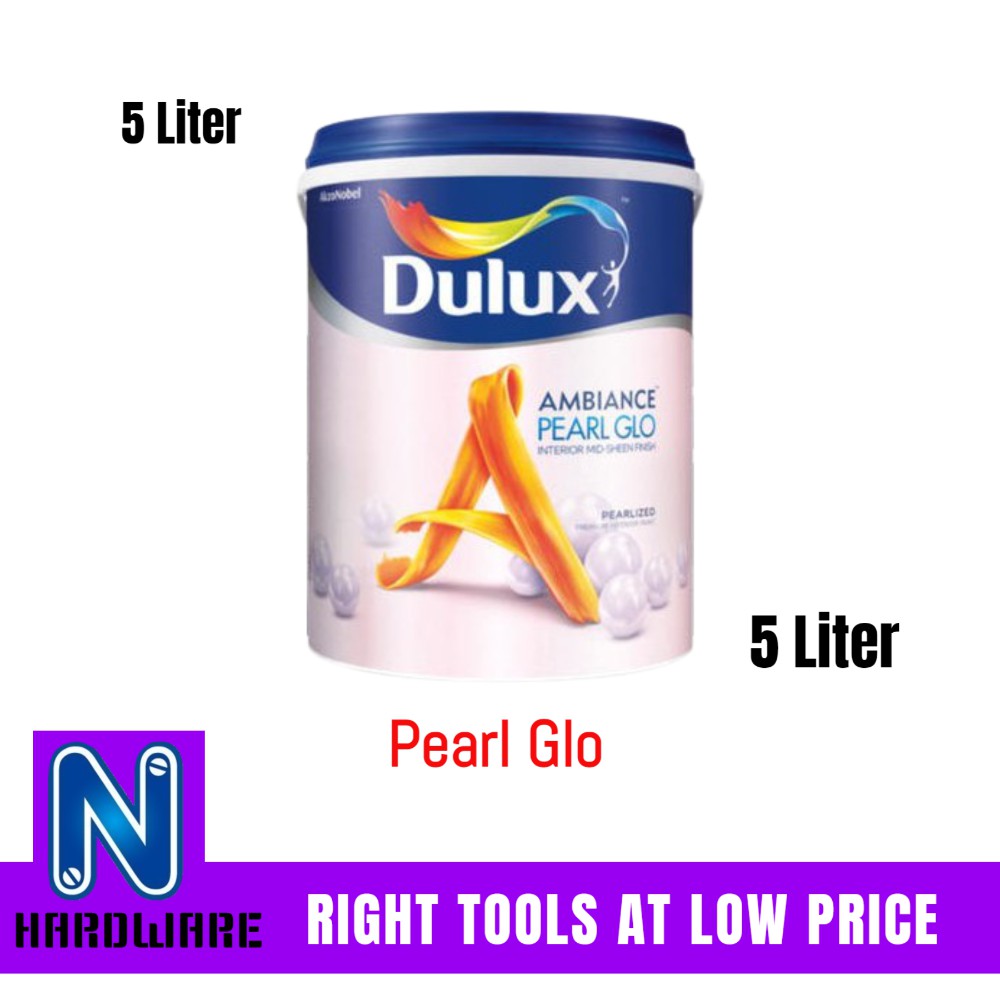 Dulux Ambiance Pearl Glo Interior Wall Paint / Cat Dalam Dinding Rumah ...