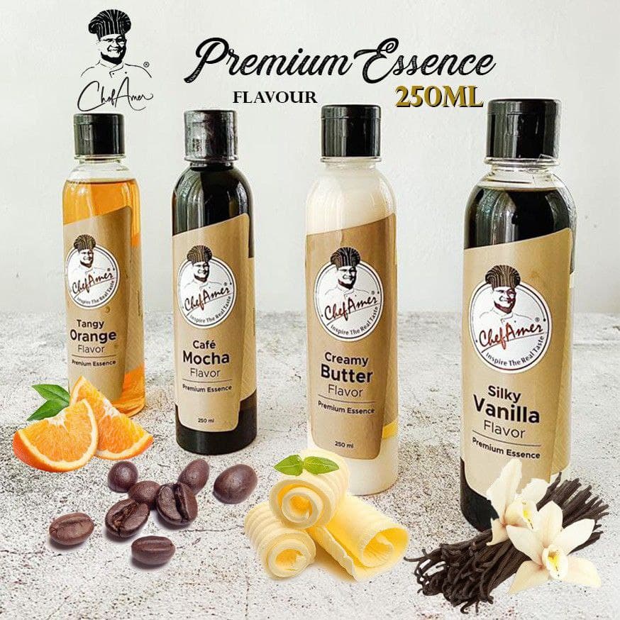 READY STOCK {PREMIUM} AROMATIC, BAKING, CHEF AMER SILKY VANILLA ESSENCE ...