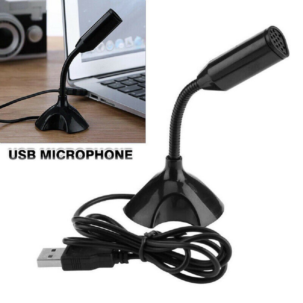 Omni-Directional Stereo USB Mic Microphone for PC Computer | Shopee ...