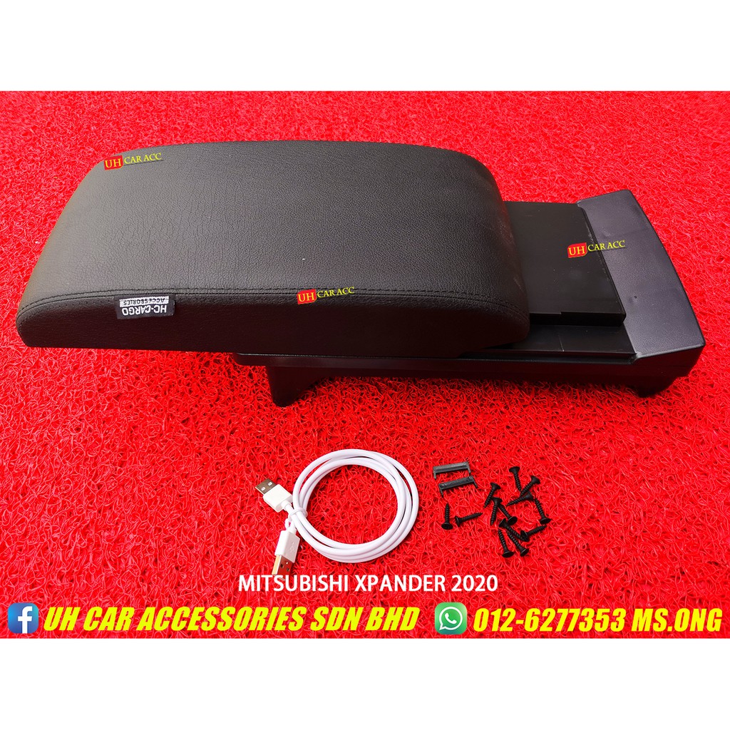Mitsubishi Xpander 2020 Arm Rest Console With USB Port [READY STOCK ...
