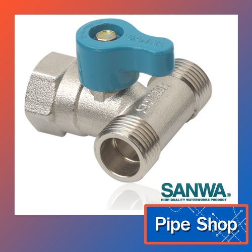 Sanwa 3 Way Mini Ball Valve Hair Follicle (1/2") | Shopee Malaysia