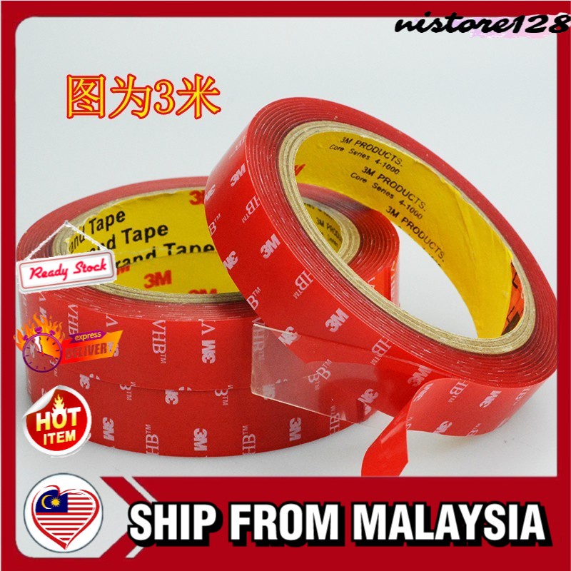 3M 4910 VHB Tape 3M Double Sided Tape High Temp Transparent Acrylic ...