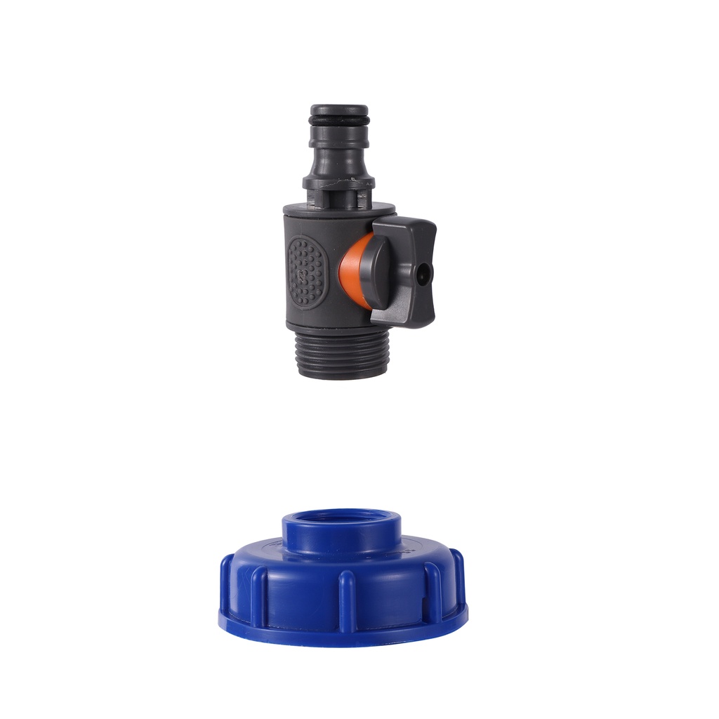 IBC Tank Adapter S60 Coarse Thread Tap Valve Replacement Fitting Ton ...