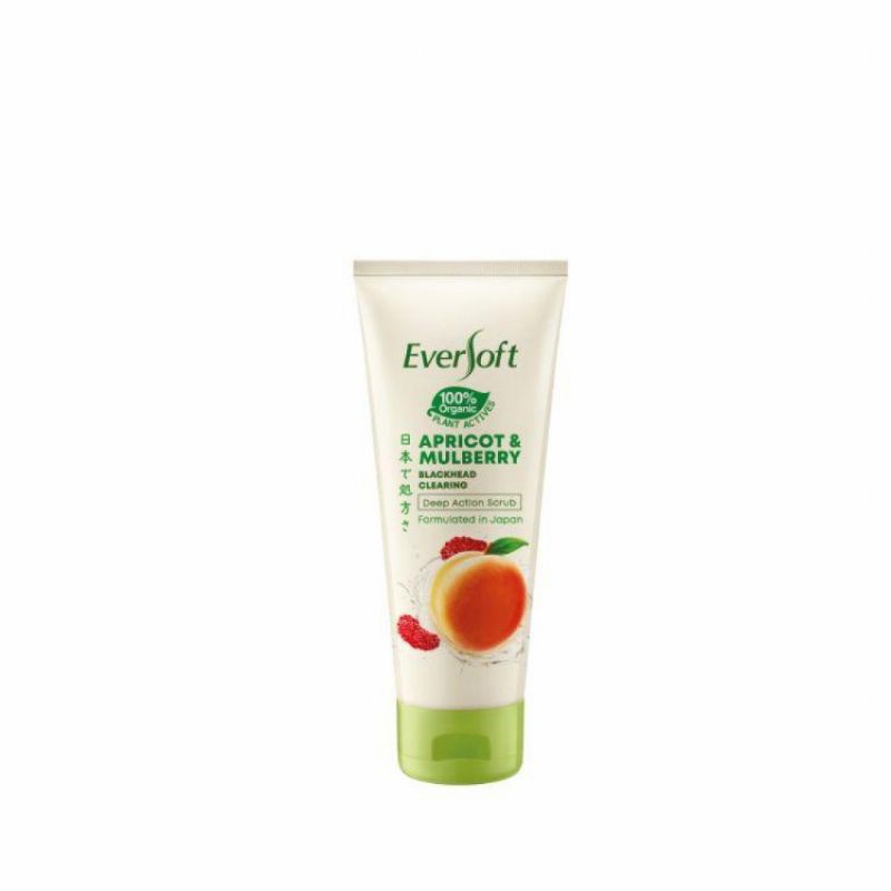 Eversoft Apricot & Mulberry Blackhead Clearing Scrub (New) | Shopee ...