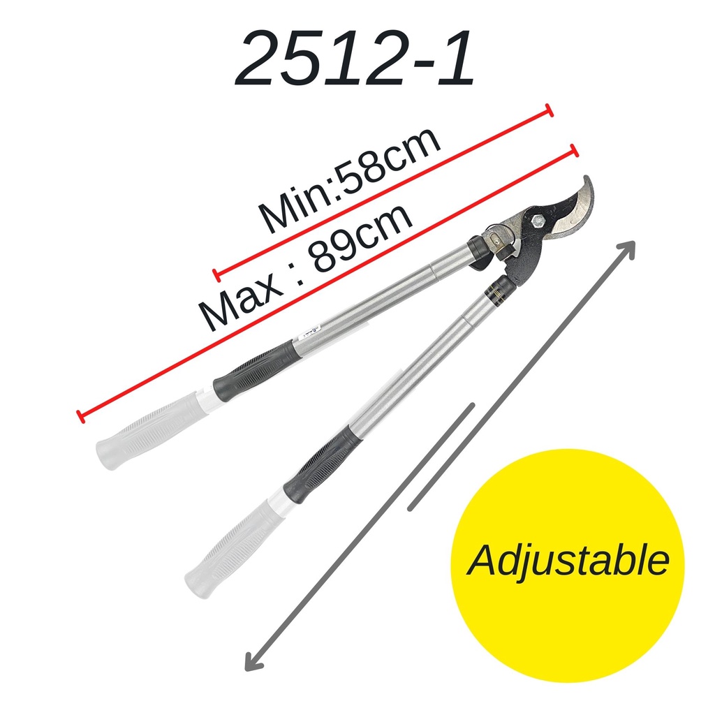 Adjustable Heavy Duty Lightweight Handle Branch Cutter Tree Trimmer ...