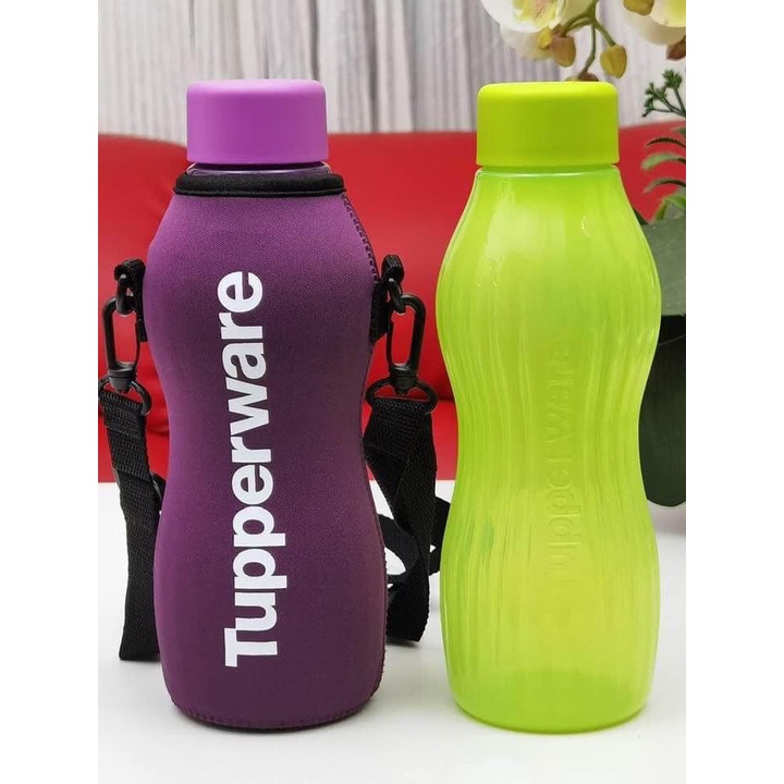Tupperware Eco Bottle XtremAqua Set 880ml with Eco Fit Pouch OR without ...