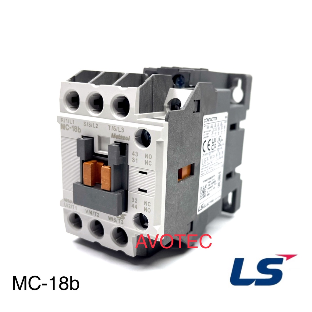 LS MC-18b (1a1b) 3Pole Metasol Magnetic Contactor | Shopee Malaysia