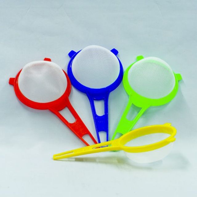 Multi Purpose Plastic Fine Mesh Strainer Colander Flour Sieve With ...