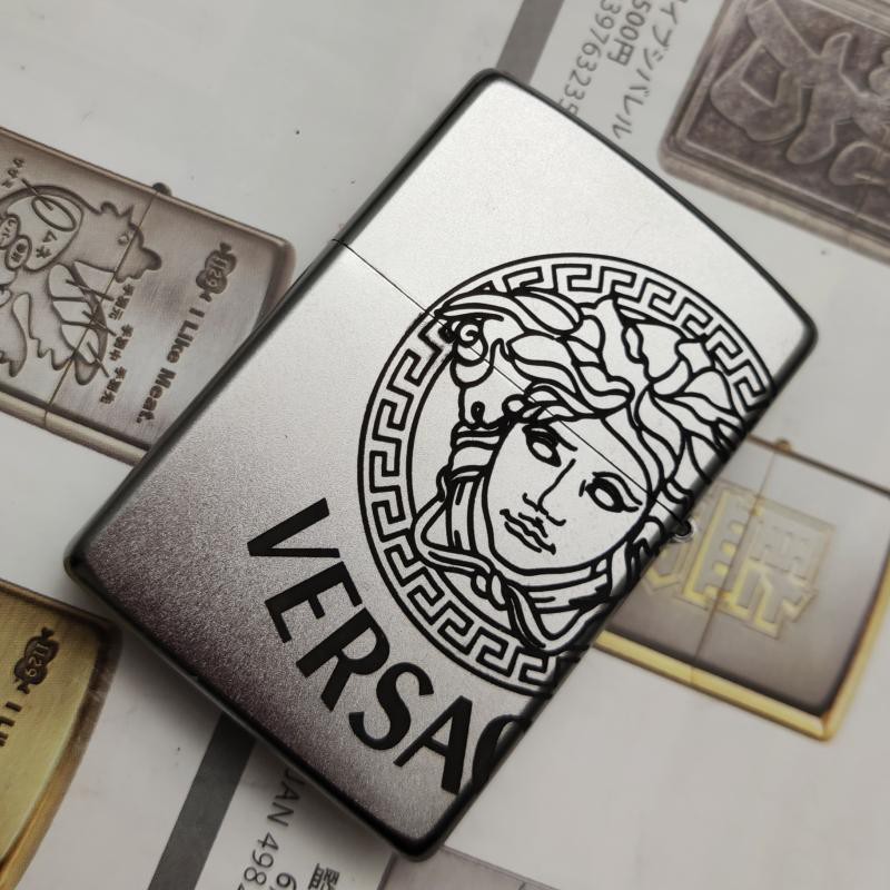 Zippo Medusa Co-branded Brand New Genuine Versace Custom Lighter USA ...