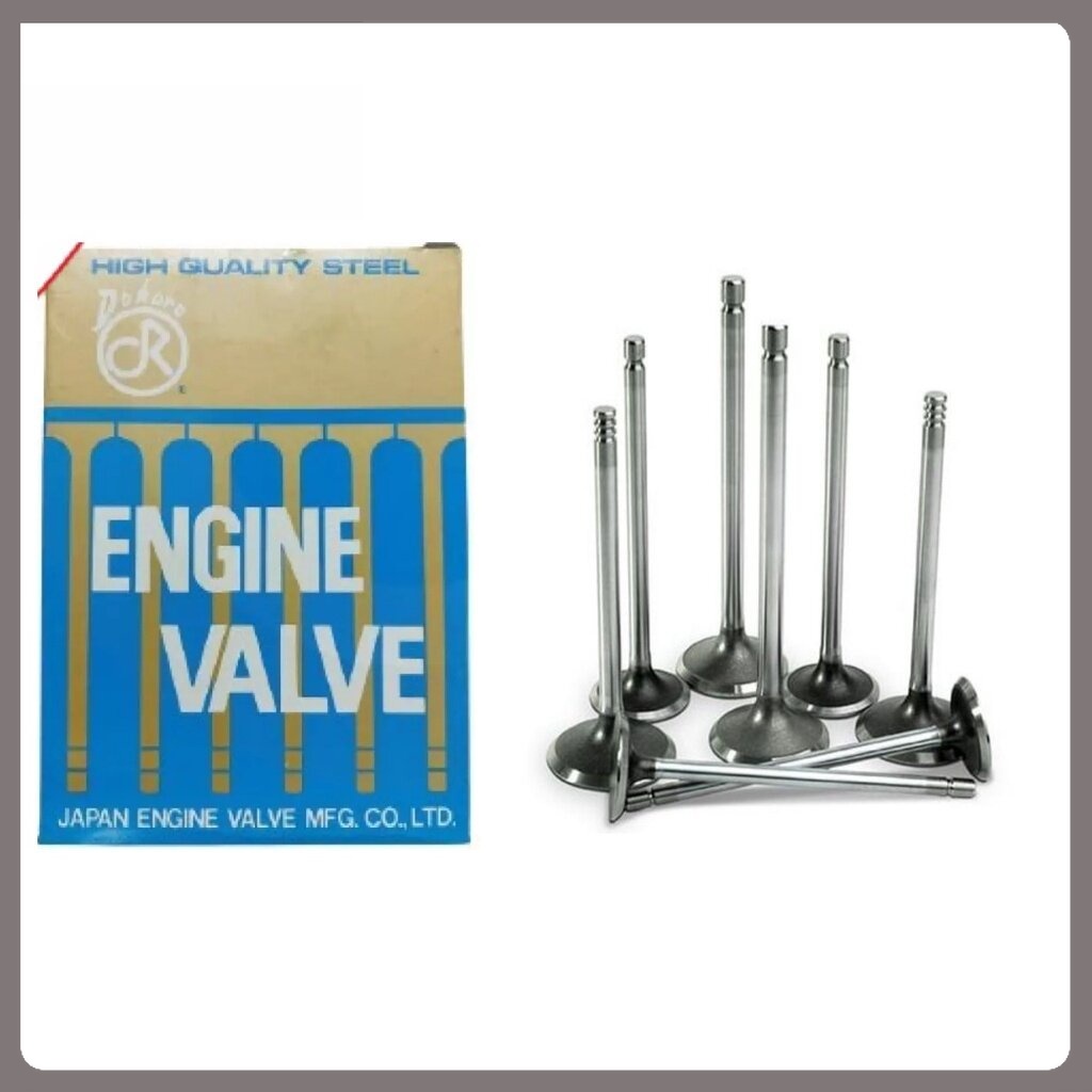 8pcs Dokuro Engine Valve Set - Proton Waja 1.6 MMC ( EXHAUST / INTAKE ...