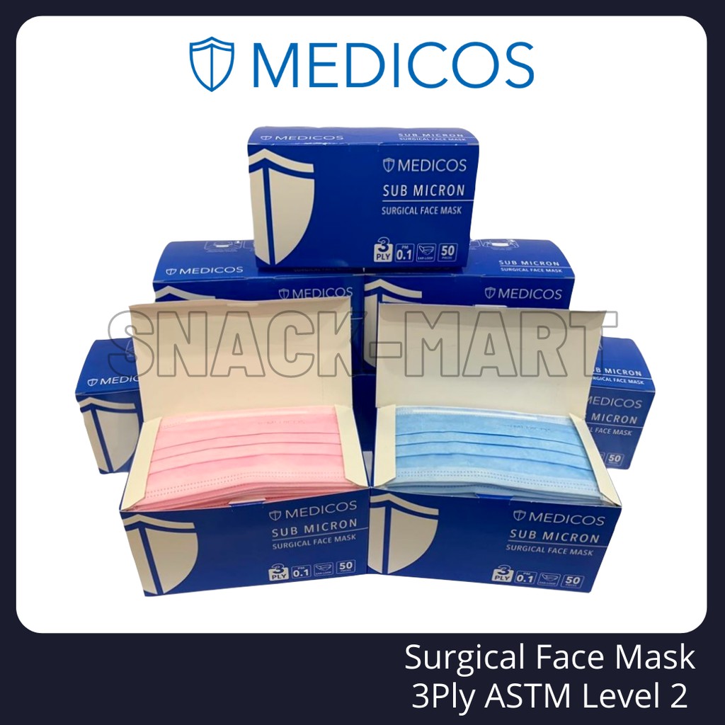 [ON SALE] !! MEDICOS 3PLY MASK SURGICAL SENSO PRO FACE MASK / MEDICOS ...