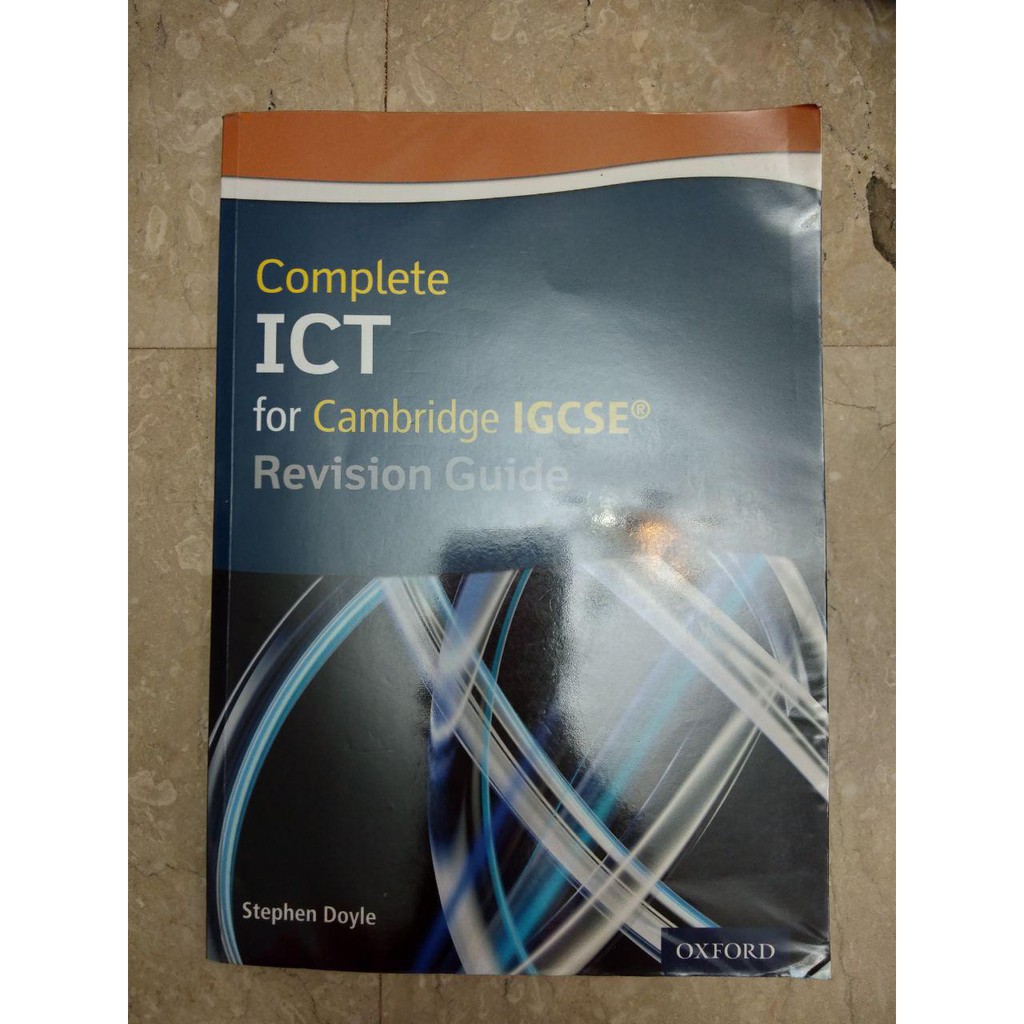 Complete ICT for IGCSE Revision Guide (overall condition 9/10) | Shopee ...