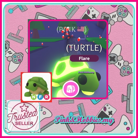 MEGA NEON FLY RIDE TURTLE (MFR / NFR TURTLE ) AdoptMePets | Shopee Malaysia