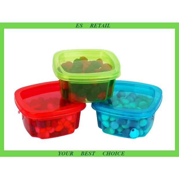 Color Food container Mini color food storage small container Bekas ...