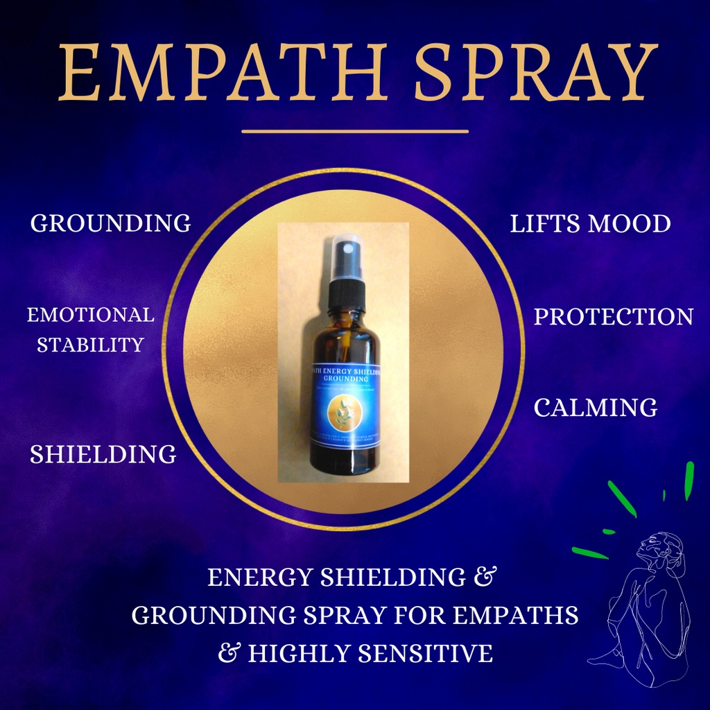 Empath Spray: Energy Shielding: Grounding, Emotional Stability ...