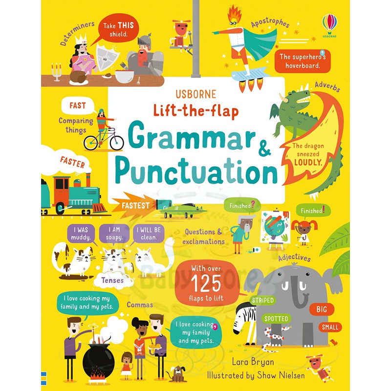 Usborne Lift-the-Flap Grammar and Punctuation | Shopee Malaysia