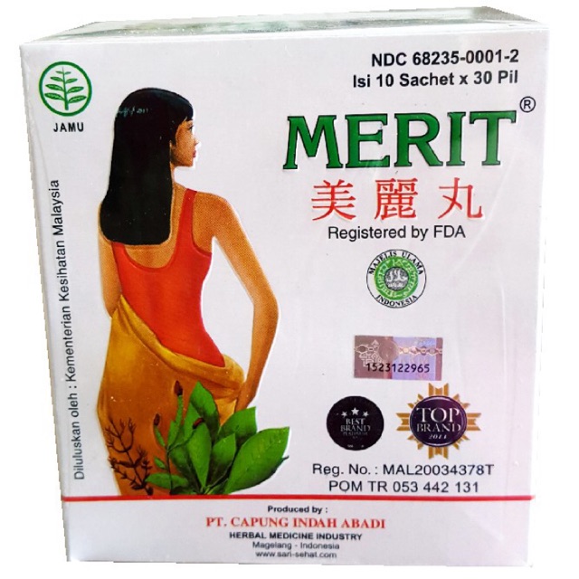 PIL MERIT 10 sachet x 30 pil ORIGINAL 💯 | Shopee Malaysia