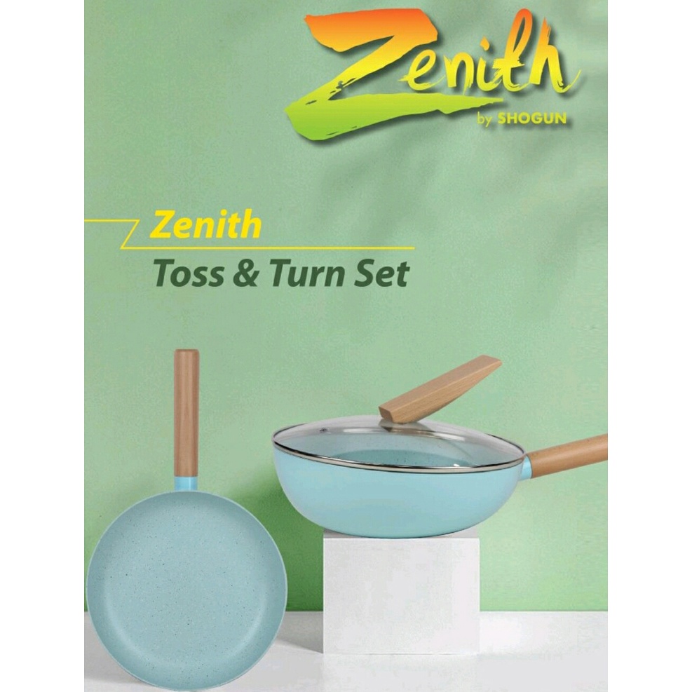 Zenith by Shogun Toss & Turn Cookware Set (IH) | Shopee Malaysia
