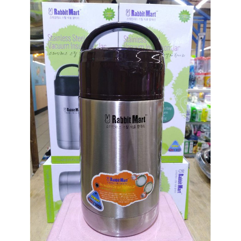 Rabbit Mart Vaccum Jar 1200ML (Stainless Steel) | Shopee Malaysia