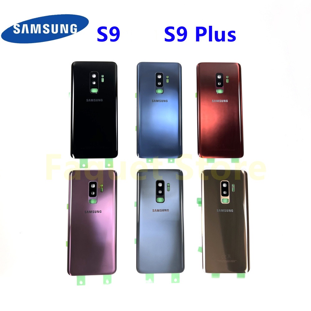 SAMSUNG Galaxy S9 G960 SM-G960F S9+ Plus G965 SM-G965F Glass Back ...