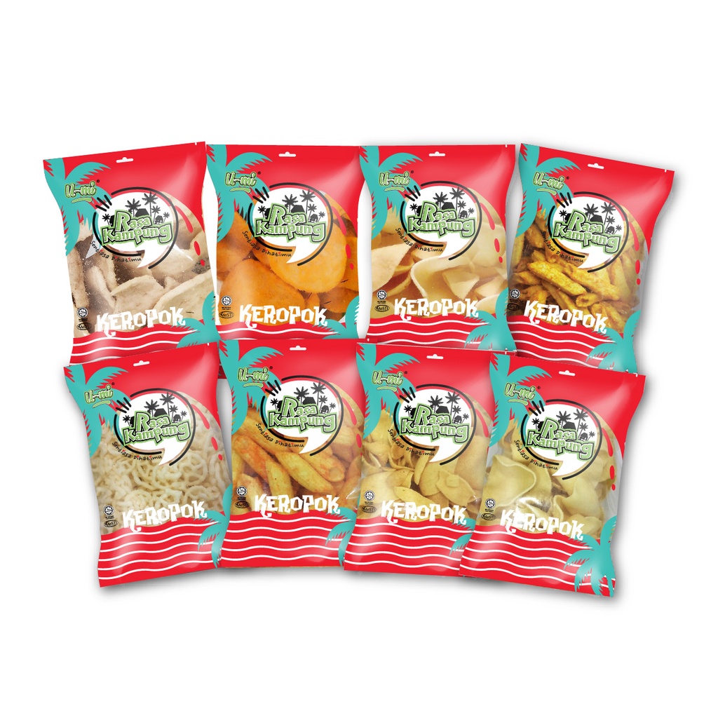 [U-MI RS KG] Keropok Series (HALAL) - (Packaging Yellow/Red) | Shopee ...