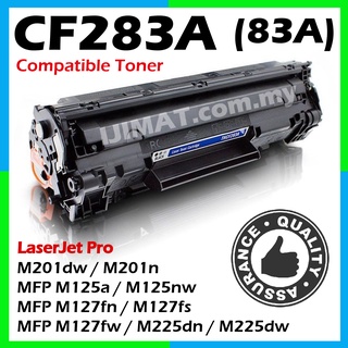 Compatible Toner CF283A 83A CF283X HP LaserJet MFP M125 M127 M127fn ...