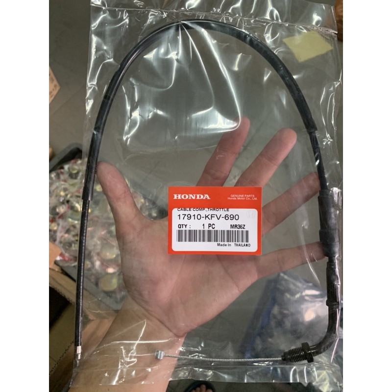 HONDA EX5 / EX5 DREAM / DREAM / WAVE100 THROTTLE CABLE ORIGINAL ...