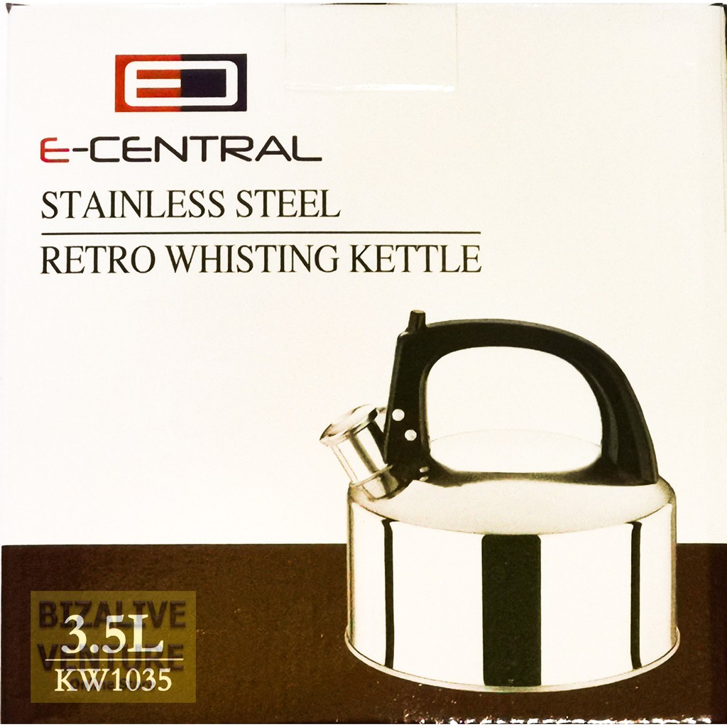 E-Central Stainless Steel Retro whistling Kettle | Teko Masak Air ...