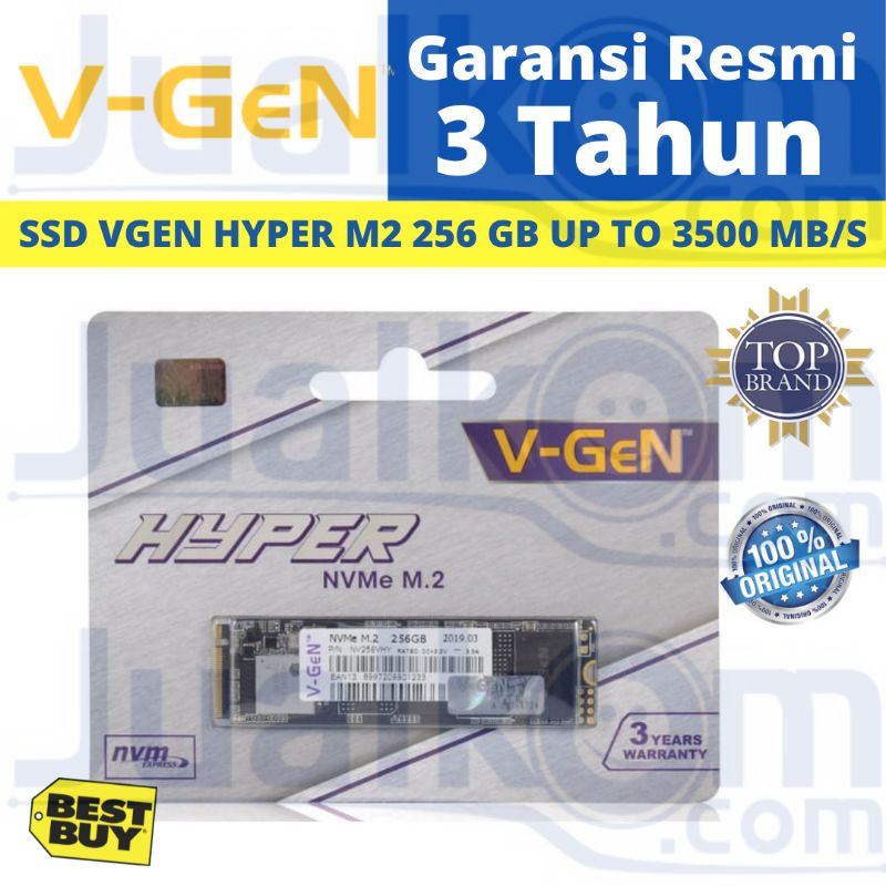 V-Gen SSD Hyper M.2 NVMe Gen3 256GB VGEN M2 256 GB V Gen | Shopee Malaysia