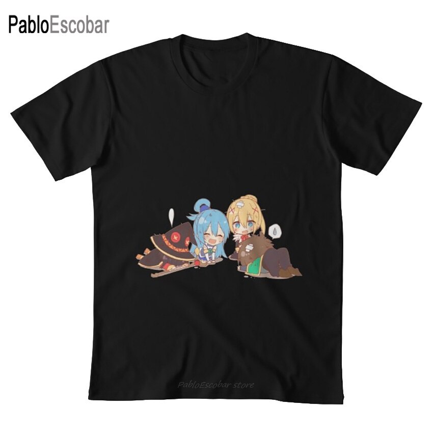 Wholesale Summer Tee Konosuba Chibi Protagonists Anime Konosuba 2 Chibi ...