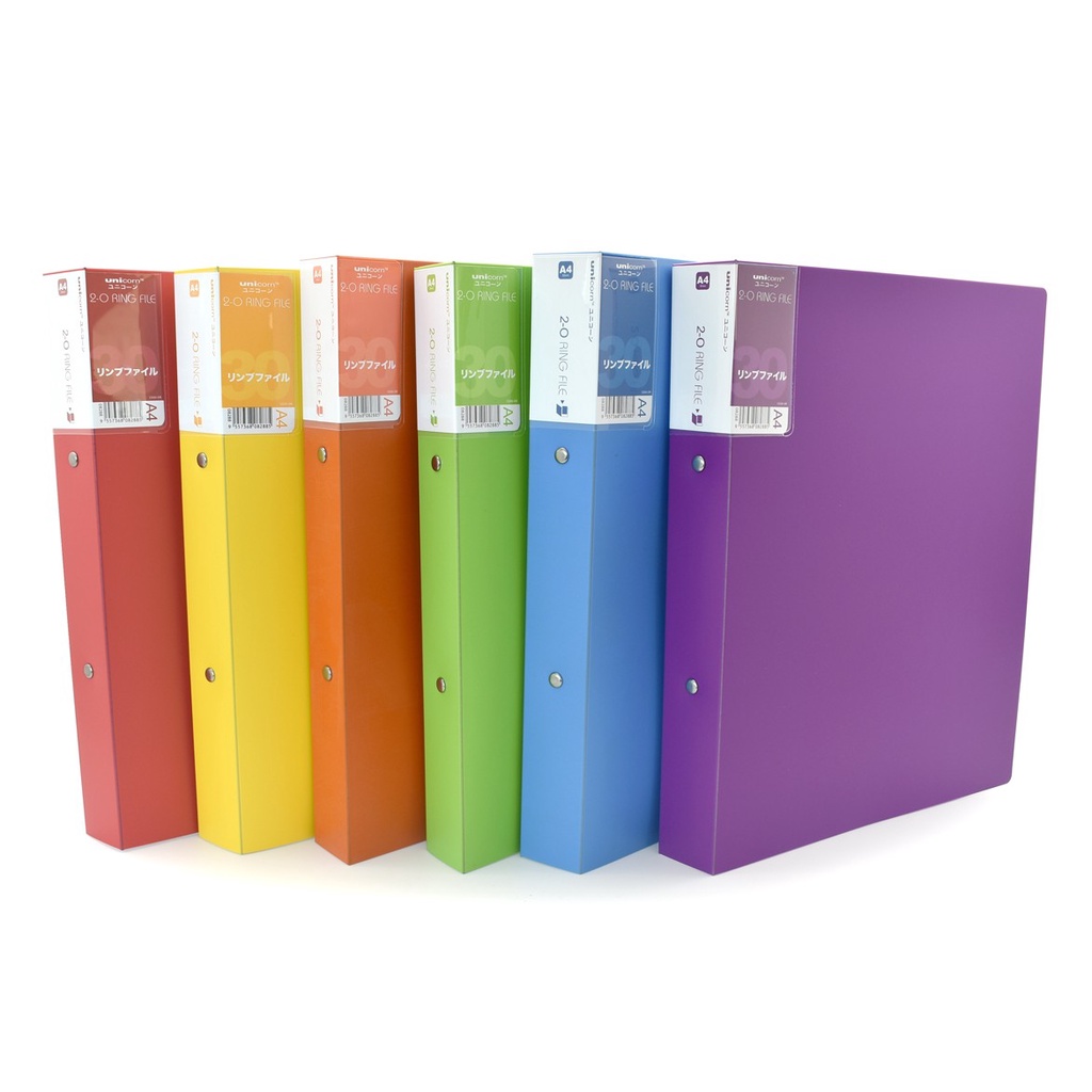 Unicorn 2-D Ring File Assorted Colour 30mm CG30-DR | Shopee Malaysia