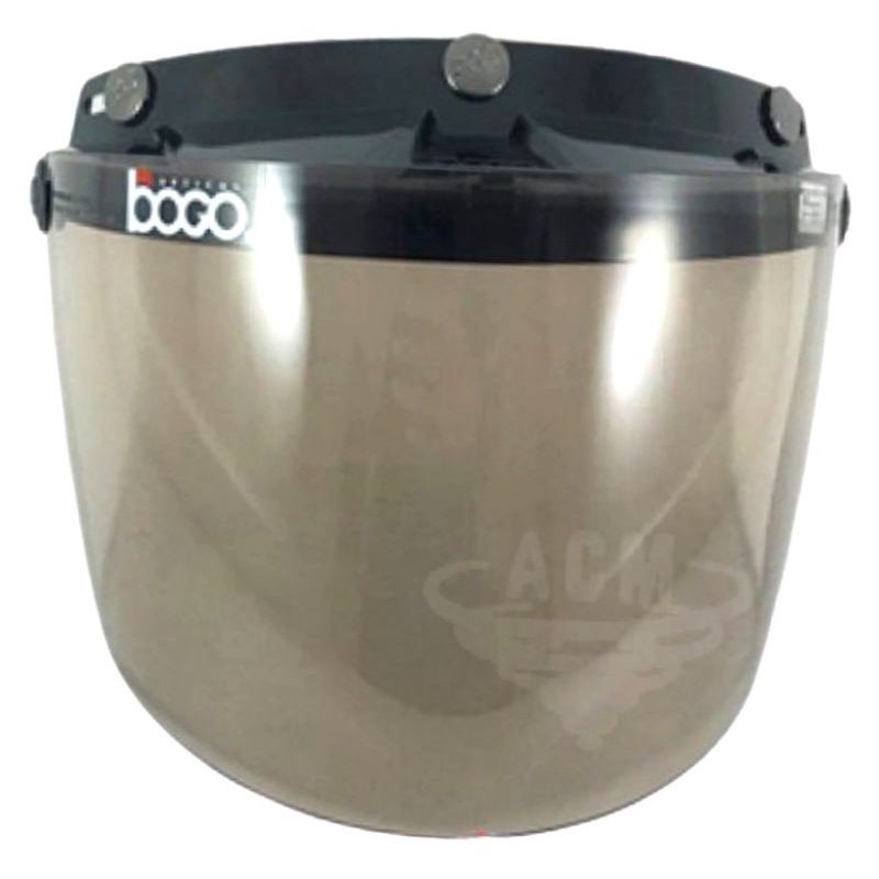 MHR III Original Helmet half cut seteng kura (packing in box ) & Visor ...