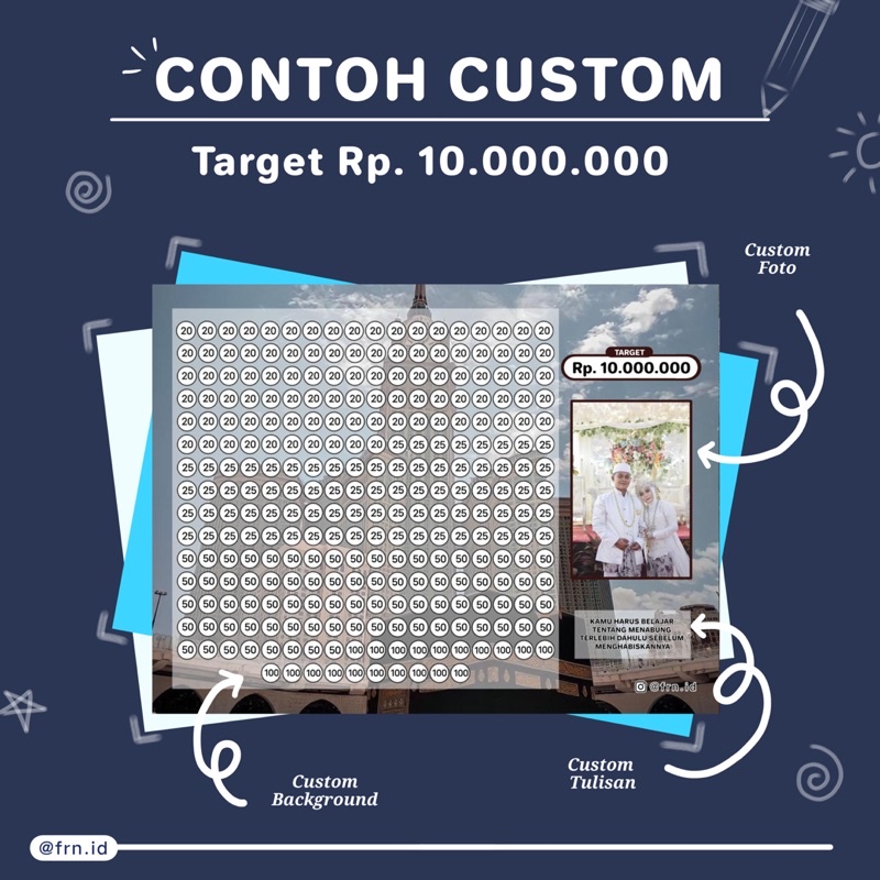 Custom TARGET 10 Million | Shopee Malaysia