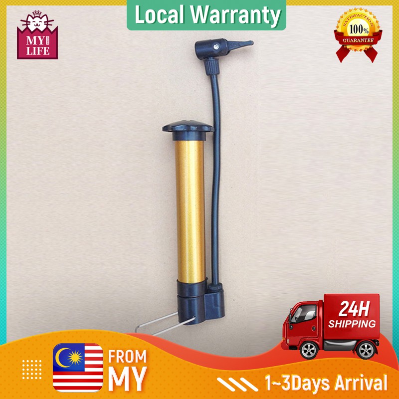 Ready Stock Portable Mini Hand Air Pump Football Inflator Tool Bola ...