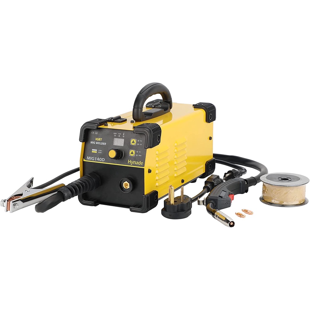 Mig Welder MIG140D Mig Welding Machine Dual Voltage 110/220V Gasless ...