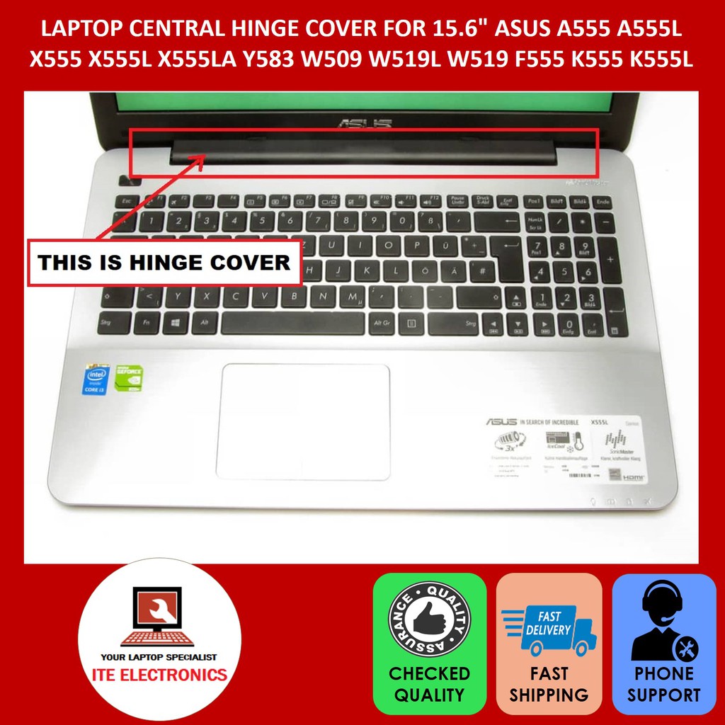 NEW 15.6" ASUS A555 A555L X555 X555L X555LA Y583 W509 W519L W519 F555 ...