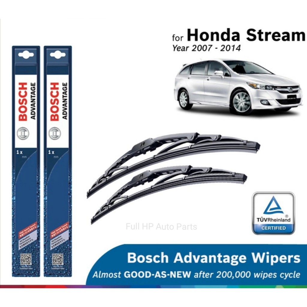 Bosch Advantage U Hook Wiper Set for H/D Stream 2nd Gen RN6 (26"/14 ...