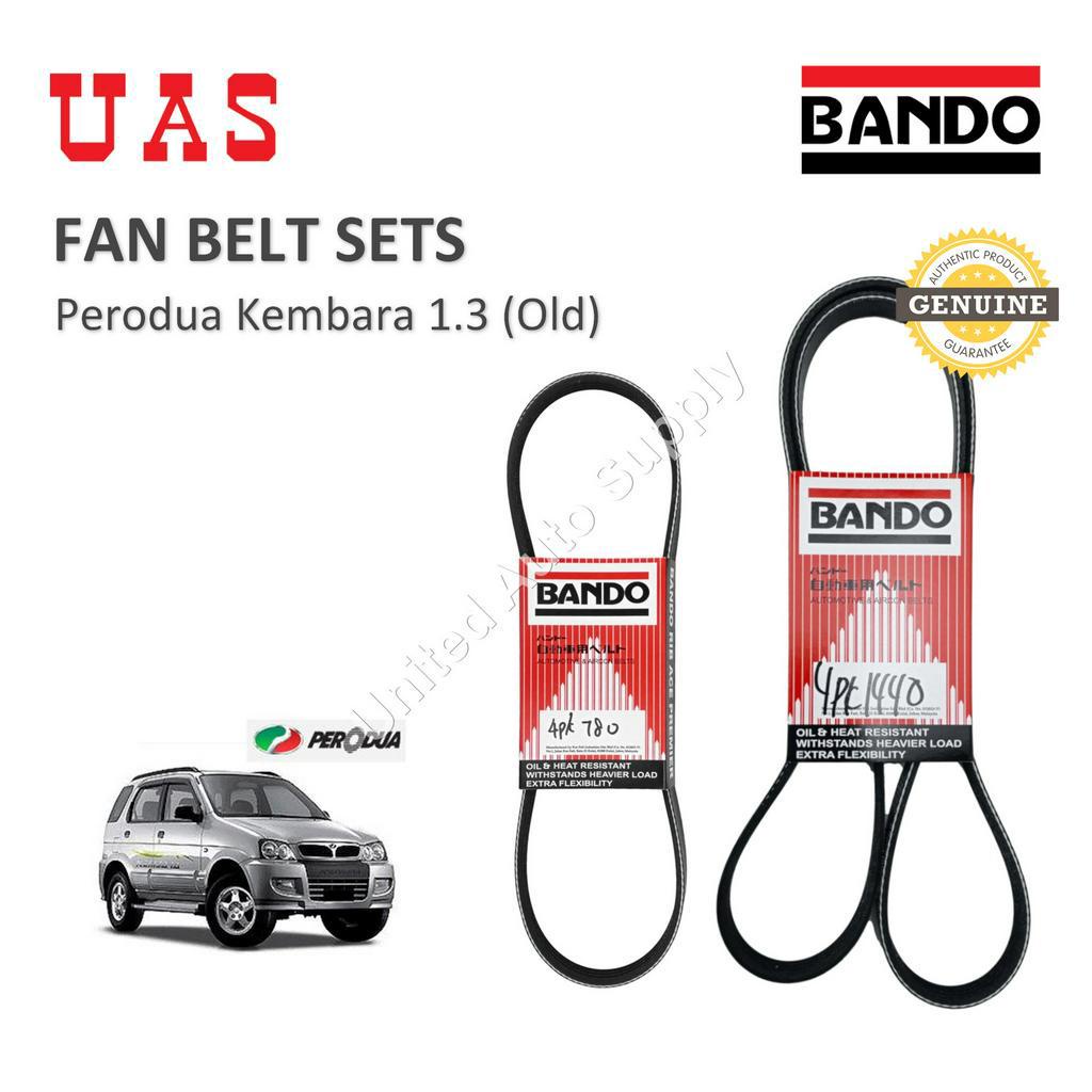 Bando Alternator Fan Belt 4PK780 Steering AirCond 4PK1440 For Kembara ...