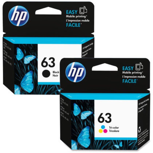 Original HP 63 Ink Cartridge For HP Deskjet Ink 1110/1112/2130/2131 ...