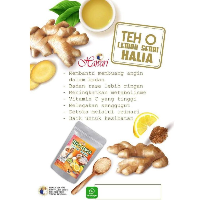 Teh O Lemon Serai Halia (HAWARI) | Shopee Malaysia