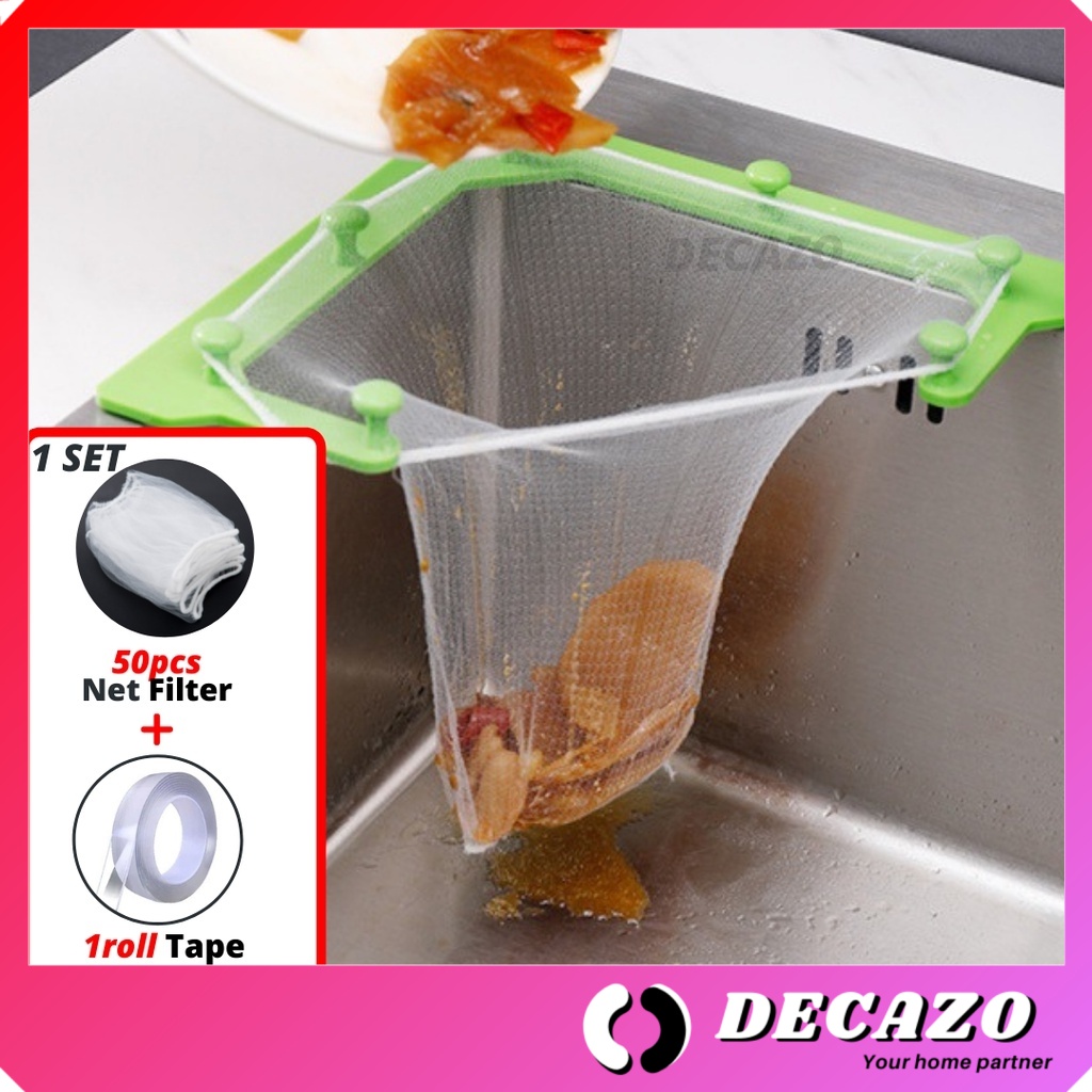 Triangle Drainage Rack Food Waste Sink Filter Sink Rack Hanging Net ...