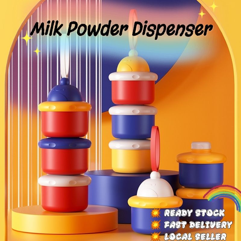 NEW🔥Baby Portable Milk Powder Container Milk Powdered Storage Food ...