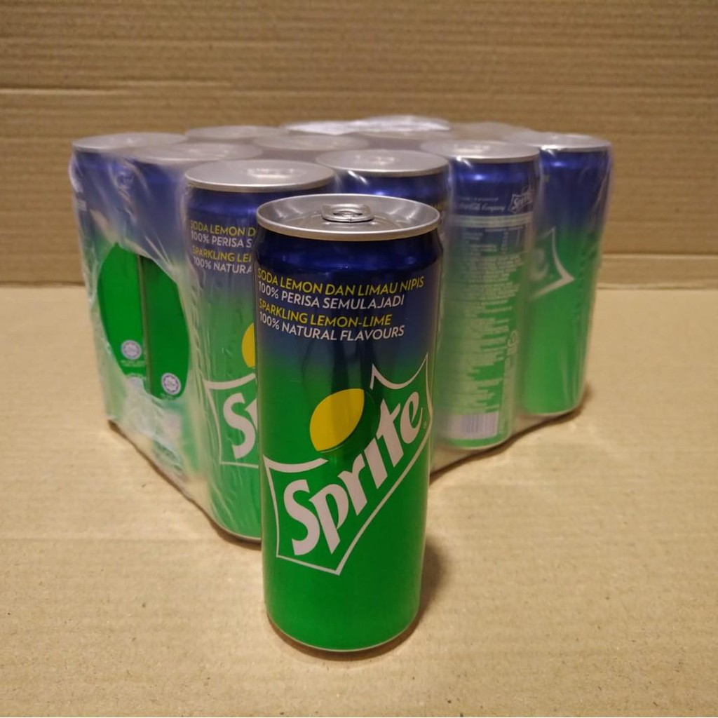 Sprite Sparkling Lemon Lime Can Drink (320ml x 12) | Shopee Malaysia