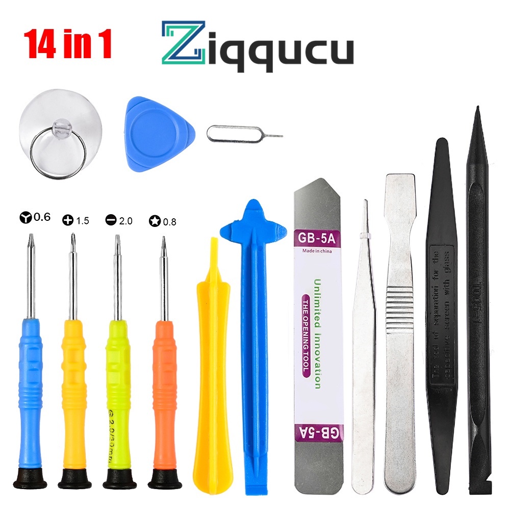 ZIQQUCU14/22 in 1 Mobile Phone Repair Tools Opening Screwdriver Set for ...