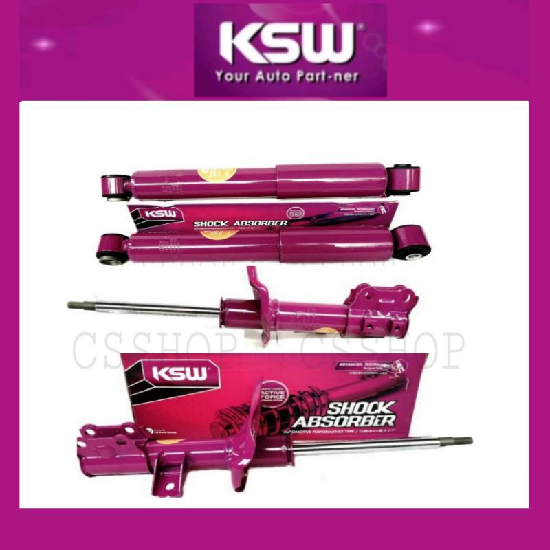 CS Nissan NV200 KSW Gas Absorber Front / Rear Heavy Duty Suspension ...