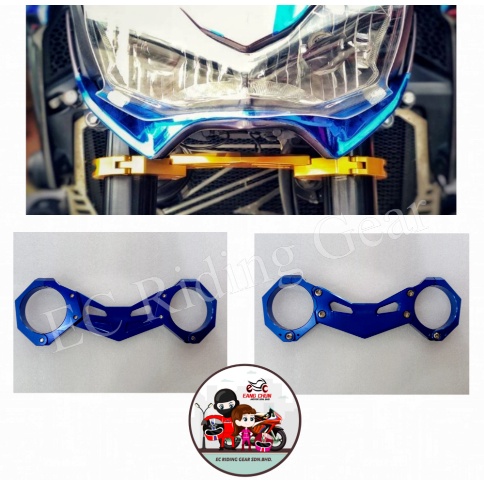 New * !! Big Sales !! Yamaha R25 Fork Stabilizer Bar Connecting Board ...